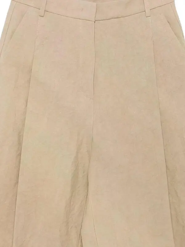 N°21 Pleated Wide-leg Trousers