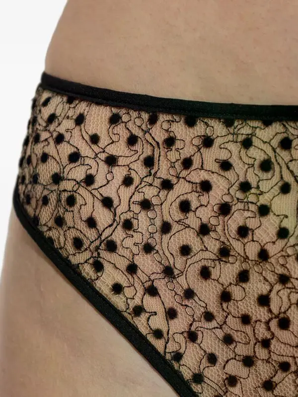 TOM FORD Polka-dot Lace Briefs