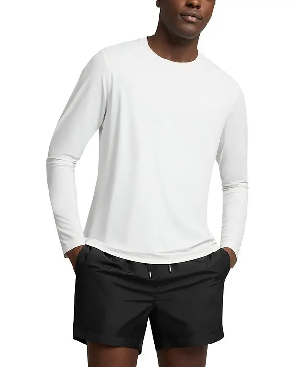 Onia Stretch Nylon Long Sleeve Rash Guard