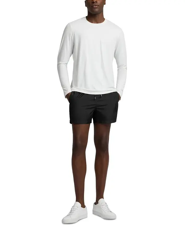 Onia Stretch Nylon Long Sleeve Rash Guard