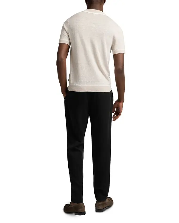 Onia Lyocell Pleated Trousers - Black