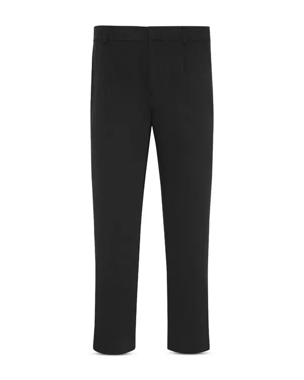 Onia Lyocell Pleated Trousers - Black