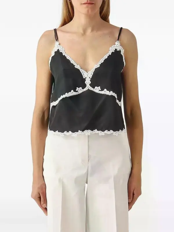 Pinko Lace-trim Camisole Top