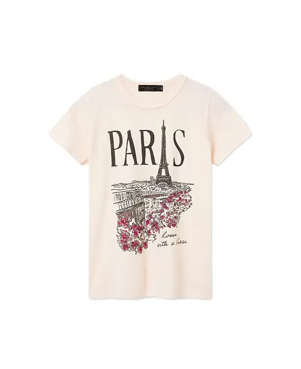 Junk Food Clothing Paris Eiffel Tower Graphic T-shirt - Pastel