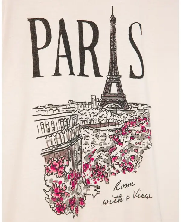 Junk Food Clothing Paris Eiffel Tower Graphic T-shirt