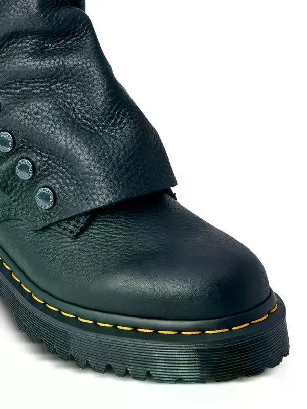 LIMI FEU X Dr. Martens Buttoned-flap Combat Boots