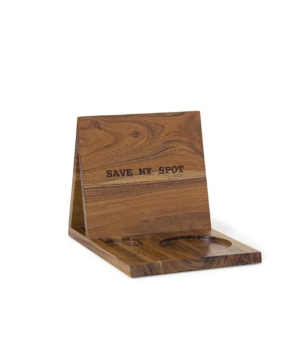UNCOMMON GOODS Book Nook Reading Valet - Brown