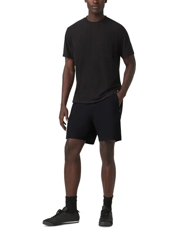 Vuori Short Sleeve Micro Waffle Tee - Black