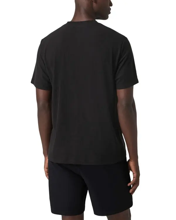 Vuori Short Sleeve Micro Waffle Tee - Black