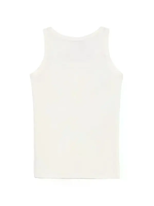 Akris Scoop Neck Jersey Tank Top