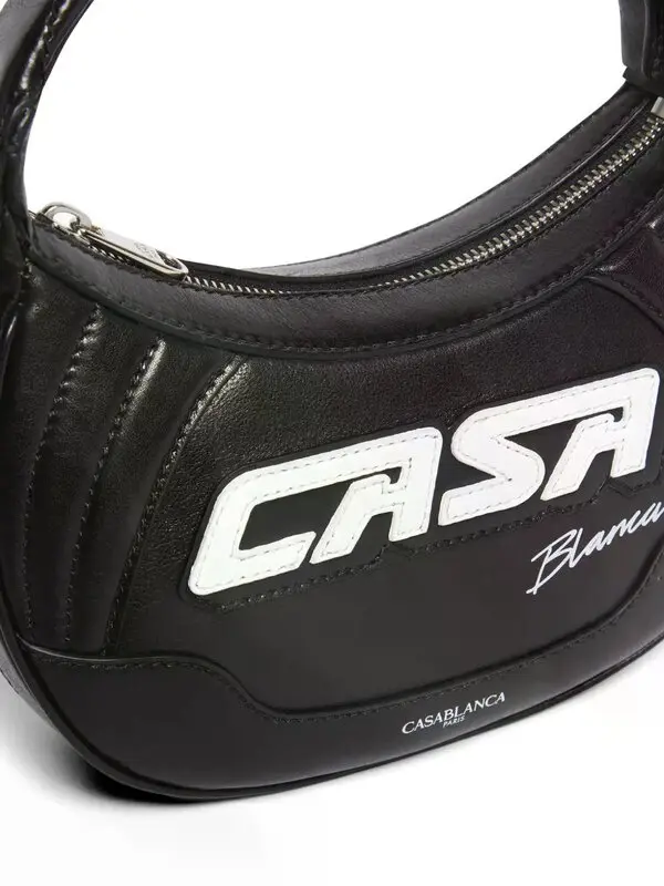 Casablanca Biker Logo-print Shoulder Bag