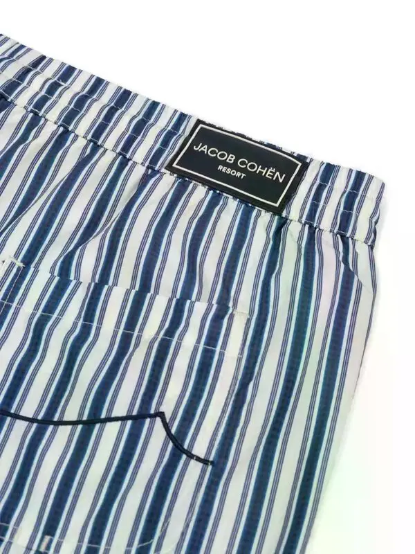Jacob Cohen Striped Swim Shorts