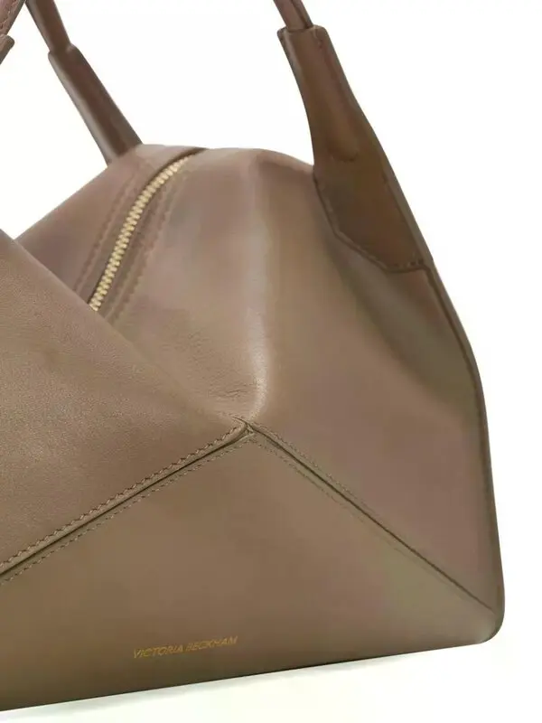 Victoria Beckham Plié Leather Shoulder Bag