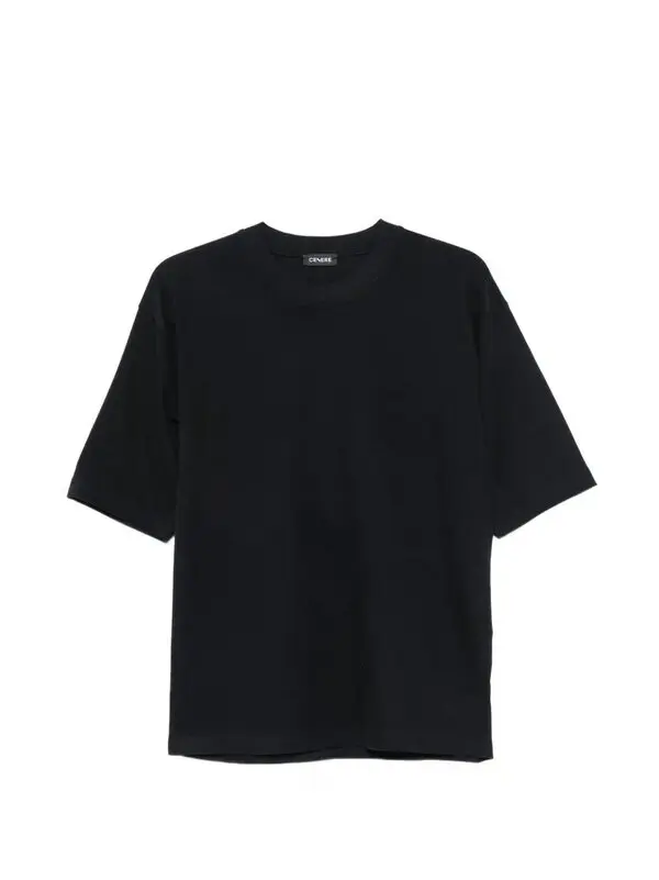 CENERE GB Ribbed-trim T-shirt