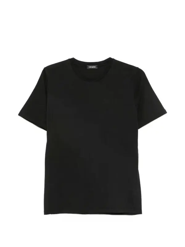 CENERE GB Crew-neck T-shirt - Black