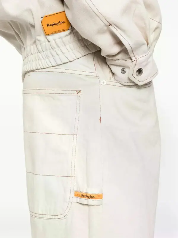 REPLAY Contrast Stitch Shorts