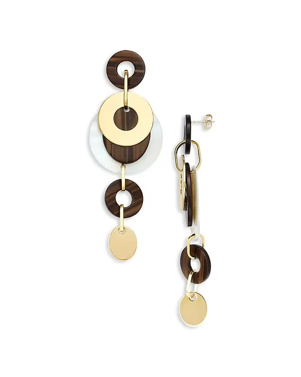 Ramy Brook Polina Dangle Earrings - Walnut