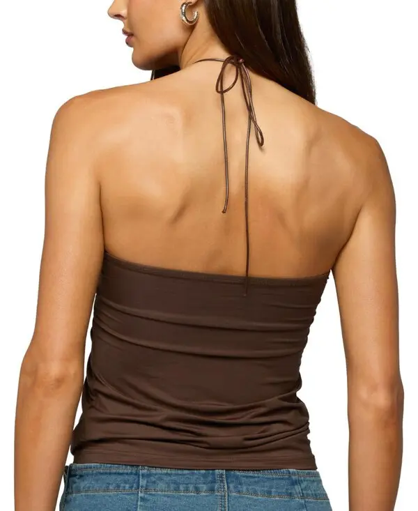 EDIKTED Itzel Gathered Halter Top