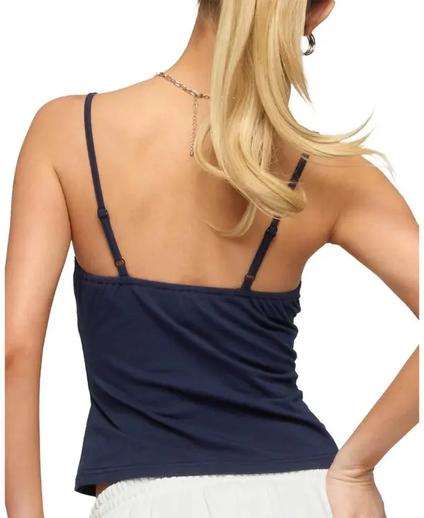EDIKTED Olezka Contrast Lacey Tank Top