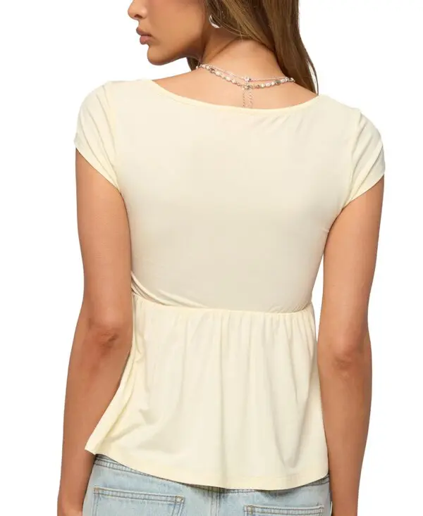 EDIKTED Kingsley Babydoll Top