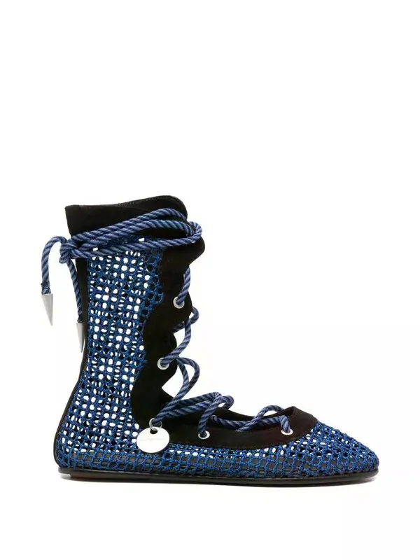 KIKO KOSTADINOV Sapphire Lace-up Mesh Boots