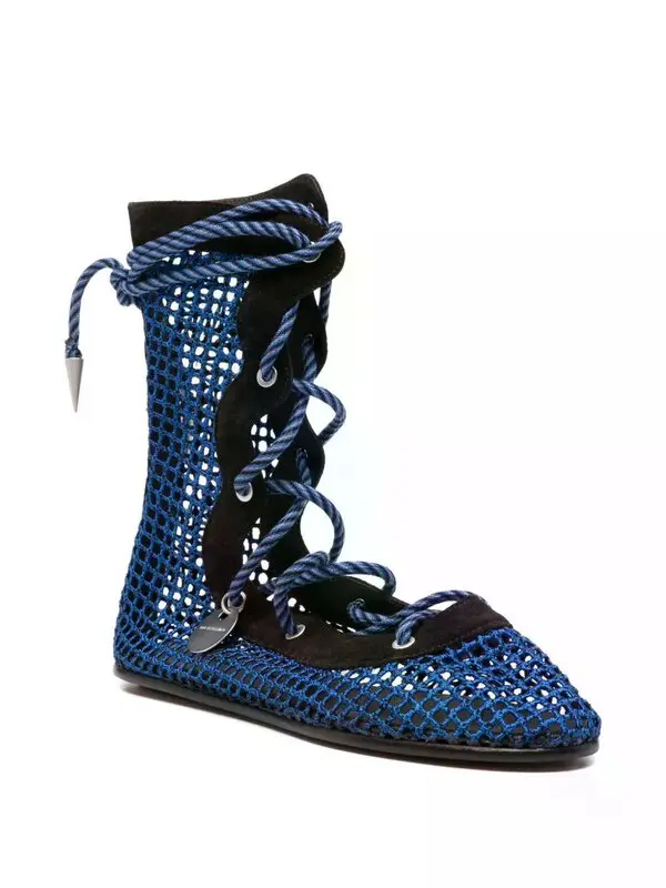 KIKO KOSTADINOV Sapphire Lace-up Mesh Boots