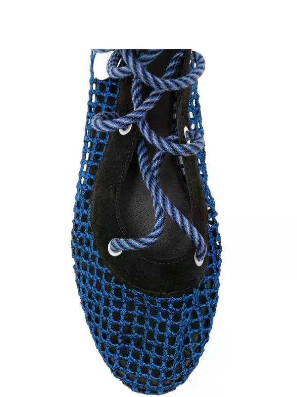 KIKO KOSTADINOV Sapphire Lace-up Mesh Boots