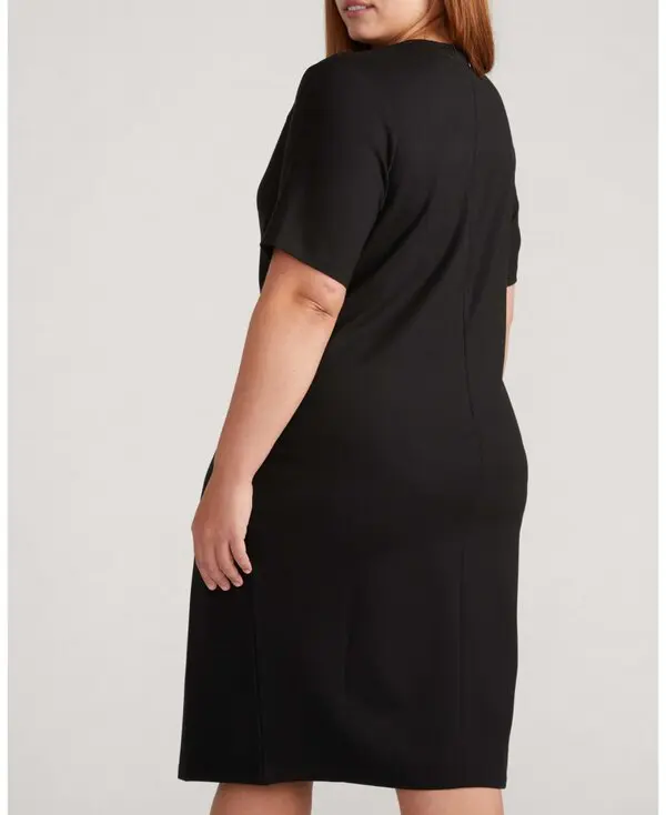 Universal Standard Envelope Neck Ponte Dress - Black
