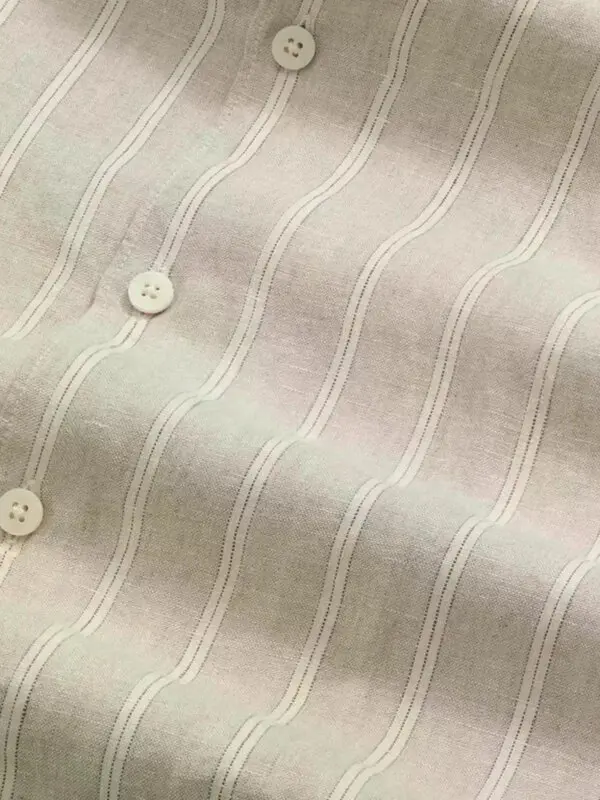 Nn07 Enzo Striped Long-sleeve Shirt