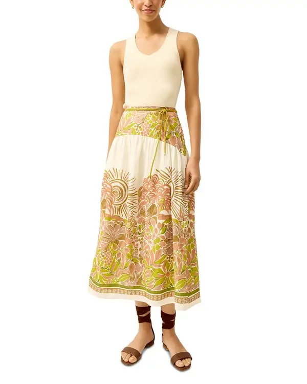 MARIE OLIVER Vicki Midi Skirt