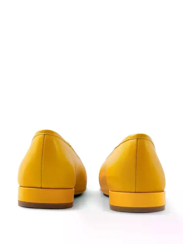 FERRAGAMO Myrna Square-toe Ballet Flats