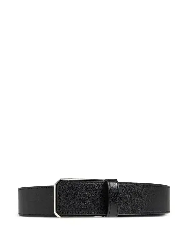 Bally Logo-embossed Leather Belt