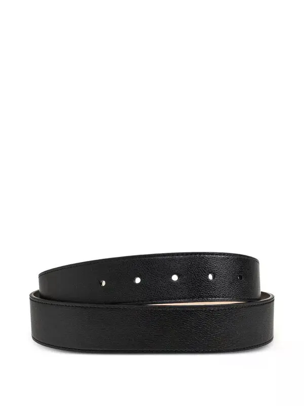 Bally Logo-embossed Leather Belt