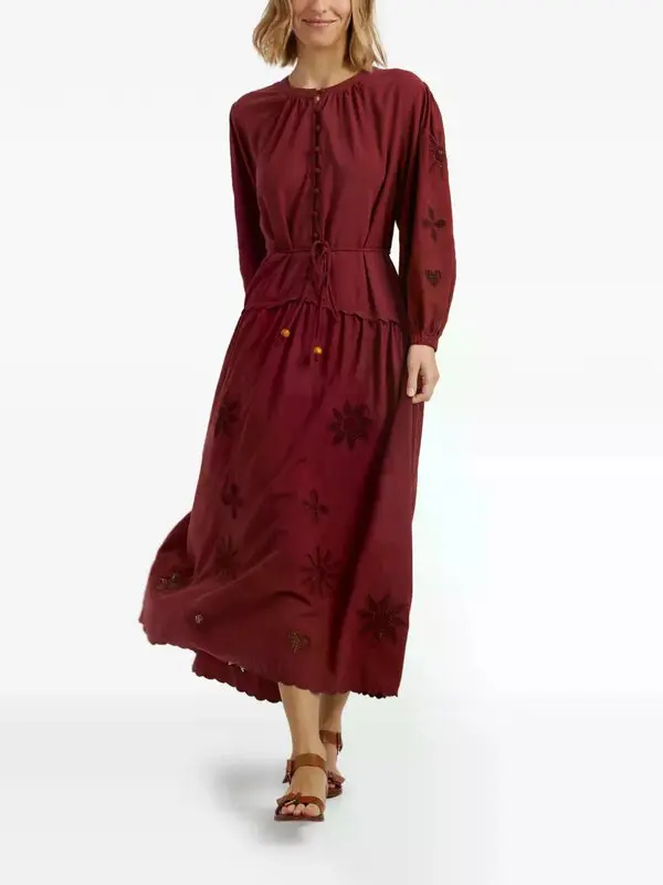 Chinti & Parker Broderie Midi Dress