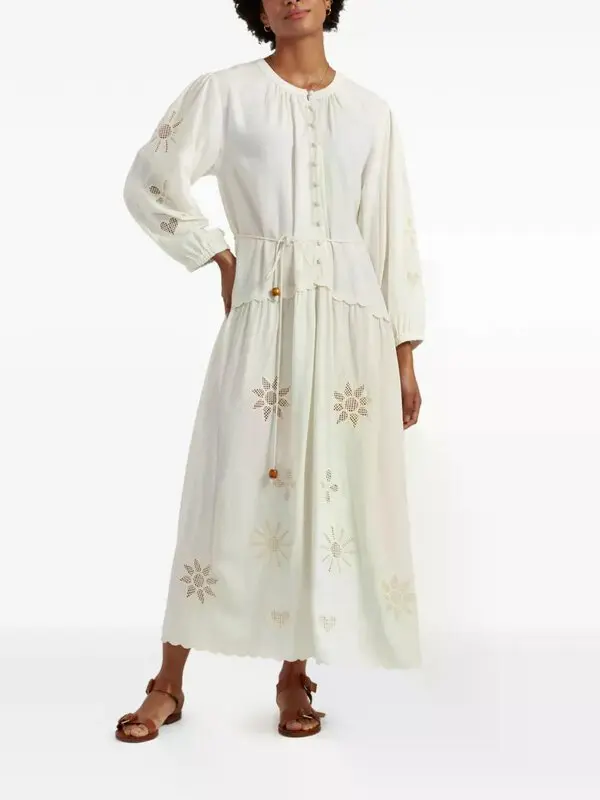 Chinti & Parker Broderie Midi Dress