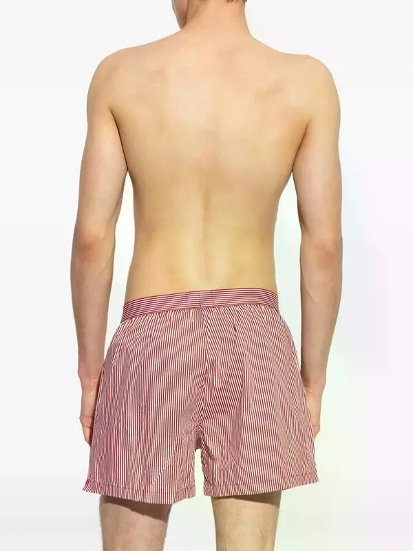 Emporio Armani Vertical-stripe Logo-patch Boxers