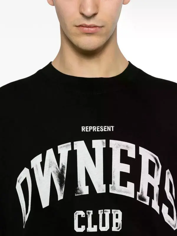 REPRESENT Owners Logo-print T-shirt