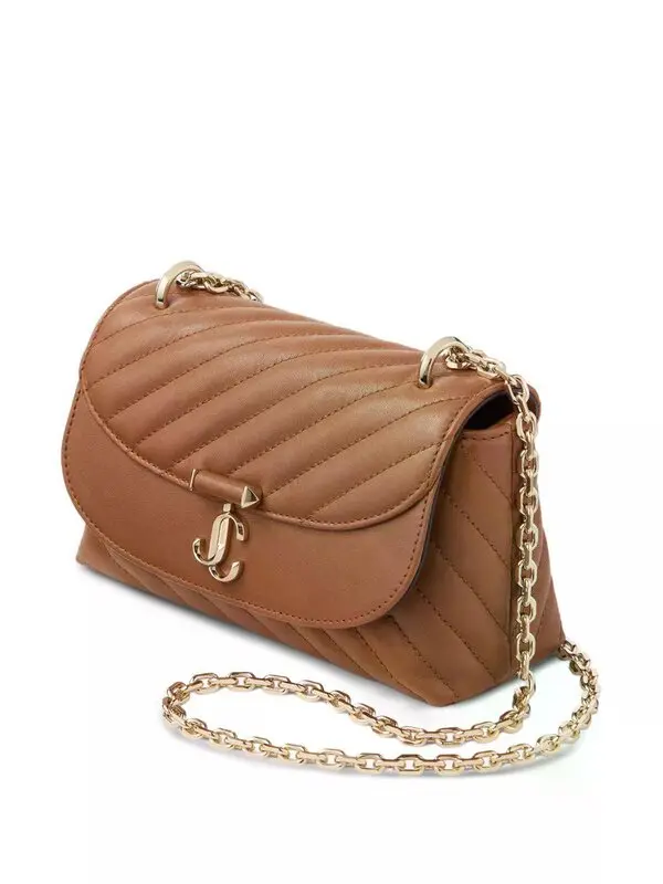 JIMMY CHOO Curve Quilted Leather Crossbody Bag
