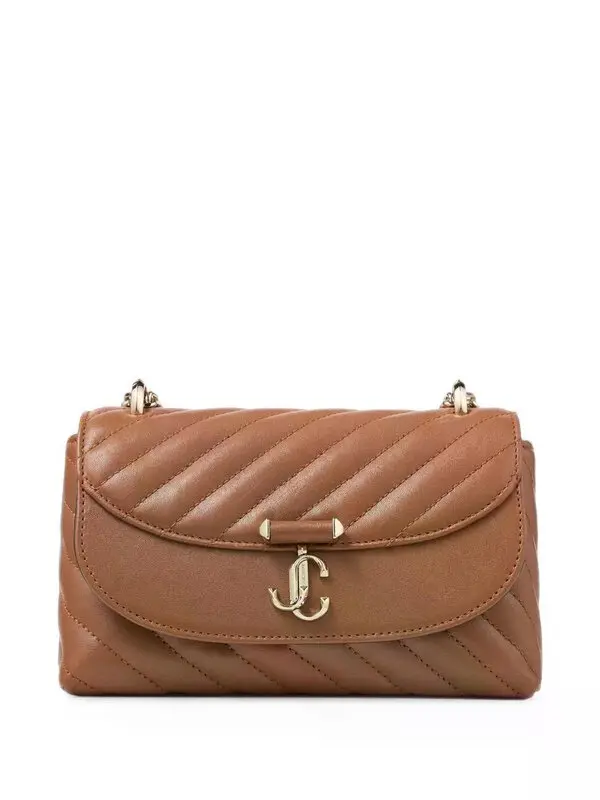 JIMMY CHOO Curve Crossbody Small Bag - Brown