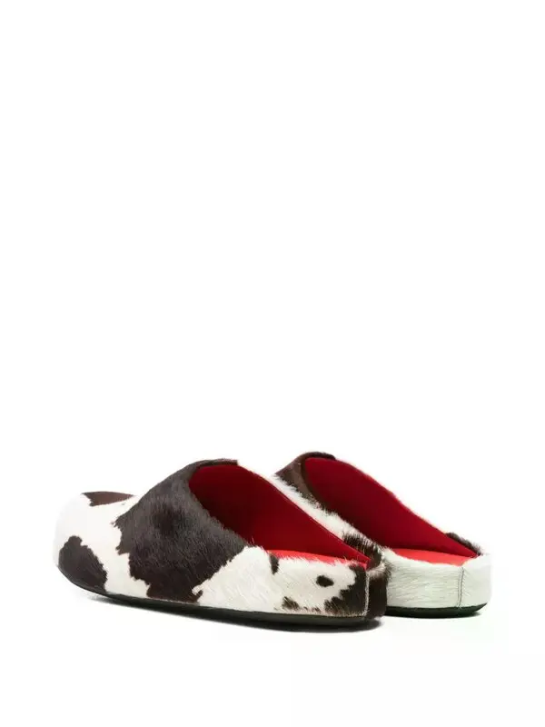 Marni Cow-print Mules
