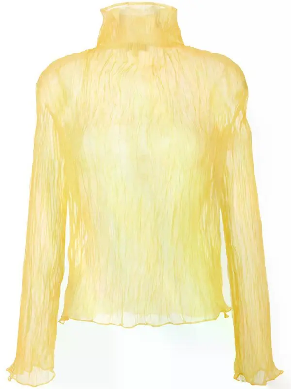 ELLERY Ruched Design Blouse