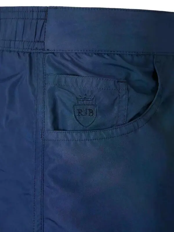 RICHARD J. BROWN Embroidered Logo Swim Shorts