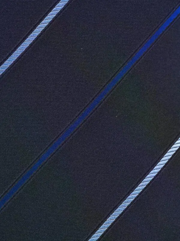 Canali Striped Silk Tie