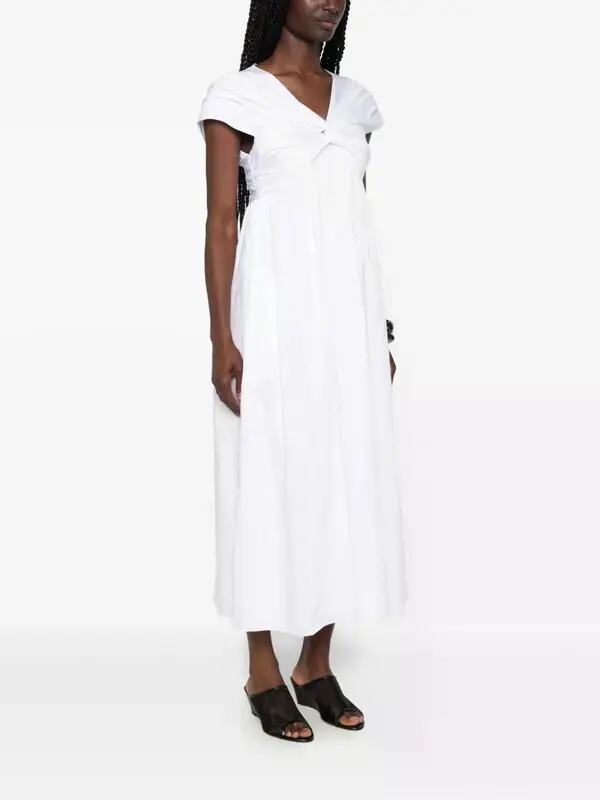 Tove Rafelle Twisted Detail Midi Dress