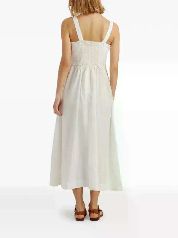 Chinti & Parker Broderie Midi Dress