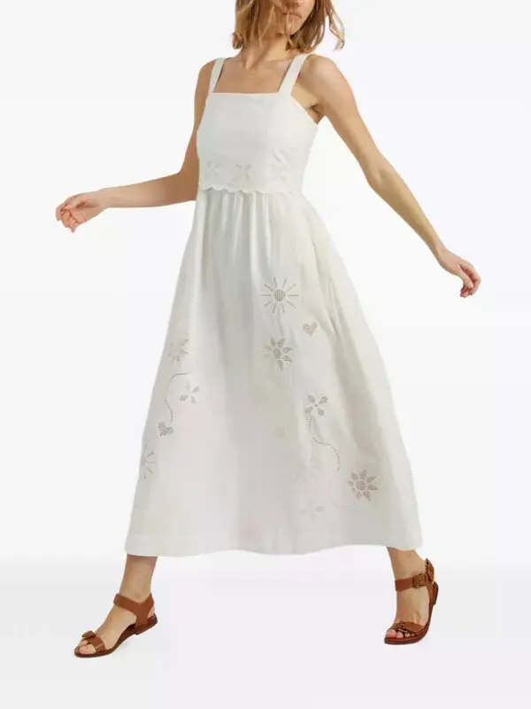 Chinti & Parker Broderie Midi Dress
