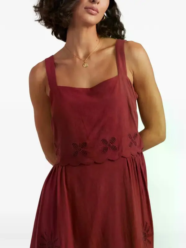 Chinti & Parker Sienna Broderie Midi Dress