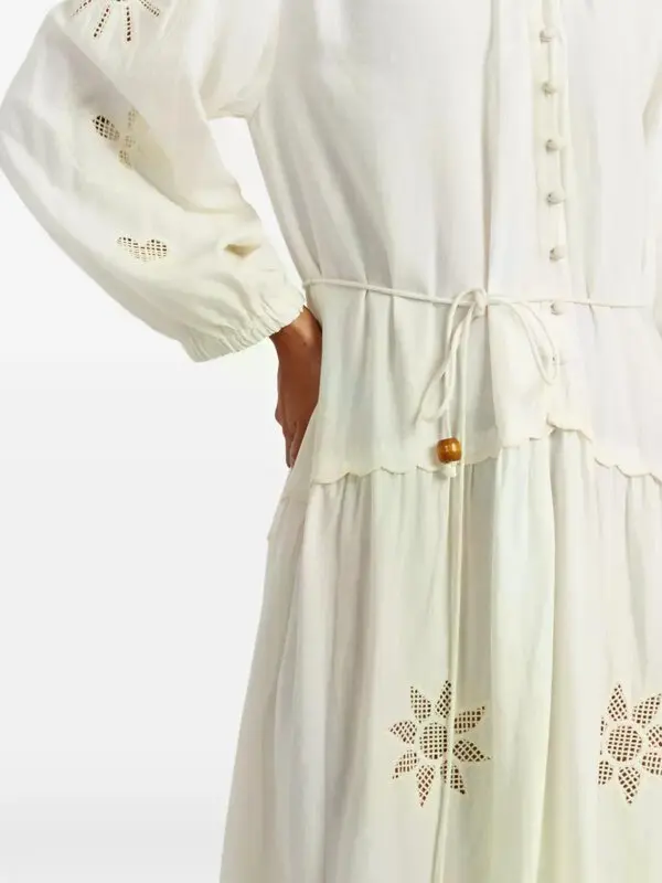 Chinti & Parker Broderie Midi Dress