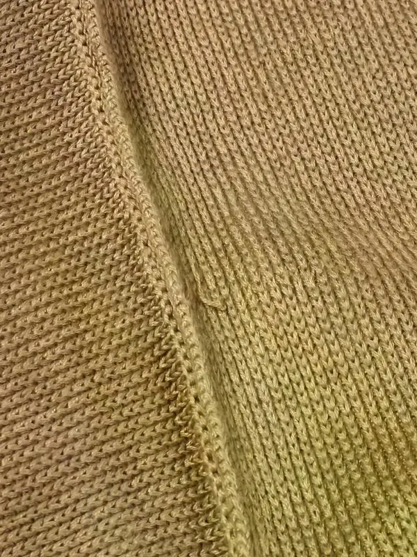 Fendi V-neck Knit Blouse