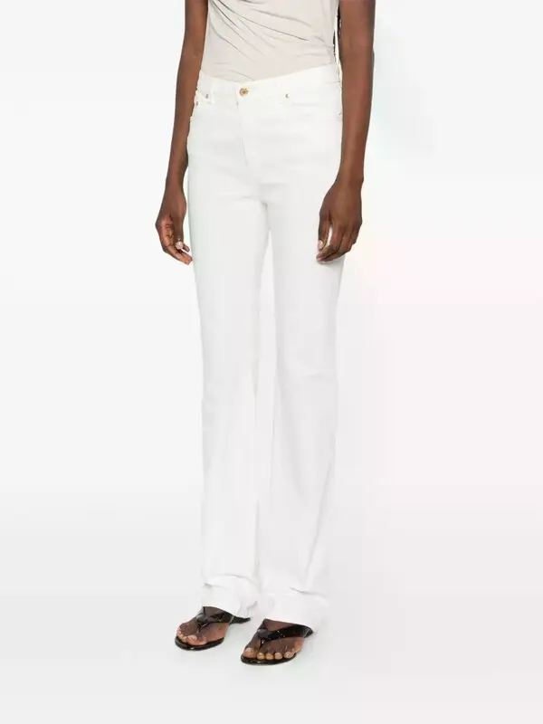 Roberto Cavalli 2000s Logo Plaque Trousers